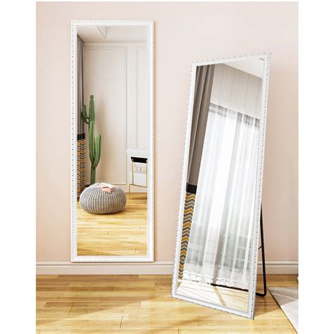 Sg Seller Standing Mirror Full Body Mirror Floor Dressing Mirror Wall