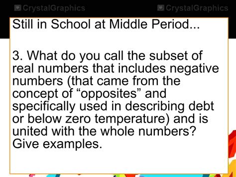 Subsets Of Real Numbers Pptx