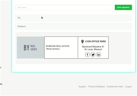 how to resize a column in the signature bybrand