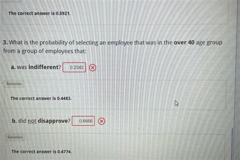 Solved The Following Joint Frequency Distribution Table