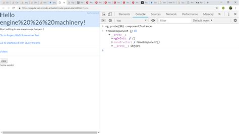 Can Chrome Dev Tools Help Figure Out Angular Component Name Stack