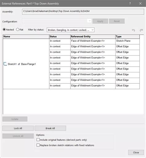 Managing External References In Solidworks Assemblies Goengineer