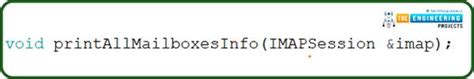 Receiving Emails With Esp32 Using Imap Server The Engineering Projects