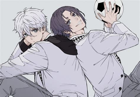 Nagi Seishirou And Mikage Reo Blue Lock Drawn By Lllouillust Danbooru