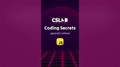 Append In Javascript Coding Frontenddevelopment Javascript Youtube