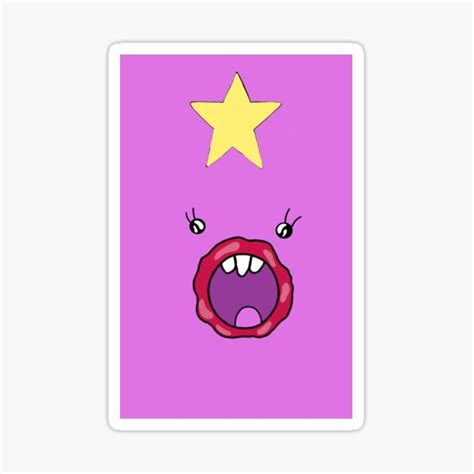 Lumpy Space Princess Sticker For Sale By Catebakes Redbubble