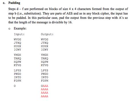 Solved How To Apply Padding C Given String