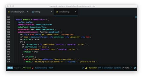 github hugomcphee semanticolor icons a fork of semanticolor atom package with icons aswell