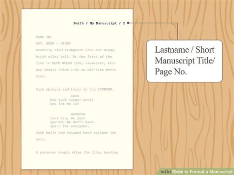 How To Format A Manuscript 10 Steps With Pictures WikiHow