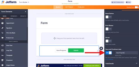 How To Save Progress In Microsoft Forms The Jotform Blog