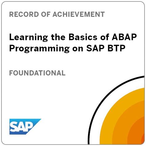 Completed Sap Abap Programming Basics Shivani M Posted On The Topic Linkedin