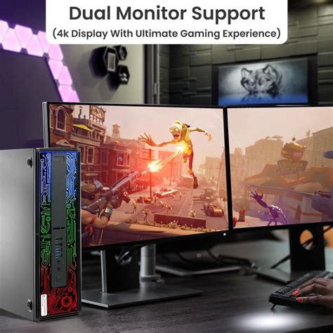 Refurbished HP ProDesk RGB Gaming PC I GB Ram TB SSD TB HDD Nvidia GeForce GTX