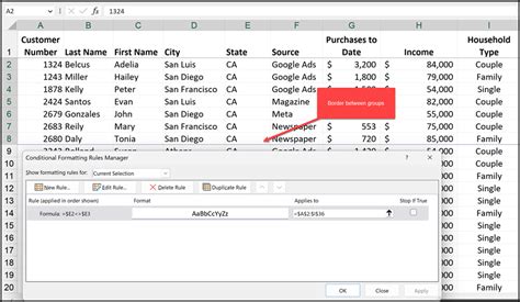 Excel Easily Break Up Data Using Subtotals And Conditional Formatting