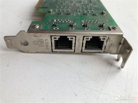 Серверная сетевая карта Intel низкопрофильная купить в Москве с доставкой Электроника Авито