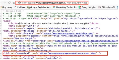 Những Tag HTML ảnh hưởng xếp hạng trong SEO SEO Nam Nguyễn