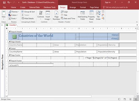 How To Create A Report From A Table In Access