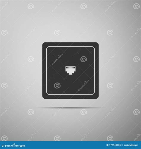 Ethernet Socket Internet Cable Data Lan Network Connector Wire Plug Wan Modular Socket For