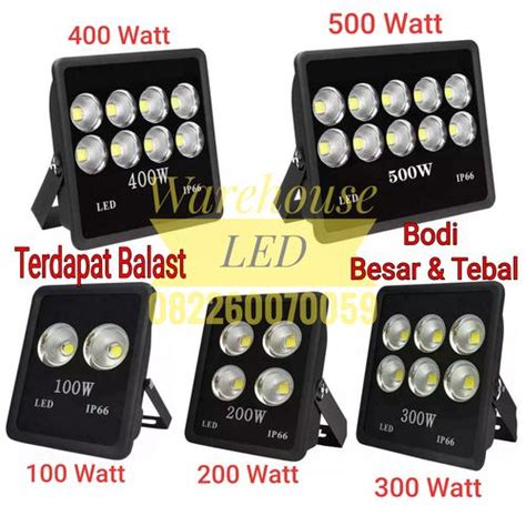 Jual Lampu Sorot Led W Cob Mangkok Watt Watt W Putih