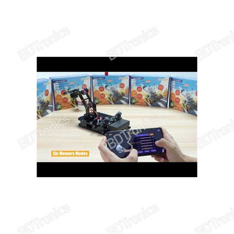 Acebott 4 Dof Robot Arm Kit Qd022 Programmable Esp32 Arduino Compatible