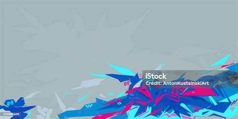 사이버 추상 도시 거리 예술 낙서 스타일 벡터 일러스트 레이 션 템플릿 배경 0명에 대한 스톡 벡터 아트 및 기타 이미지 0명 Brand Name Video Game