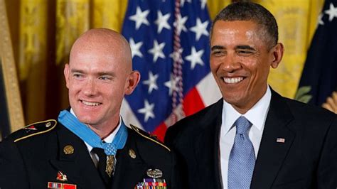 President Obama Salutes Medal Of Honor Recipient As The Essence Of