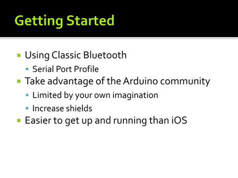 Connecting Outsideworld With Android And Arduino Ppt