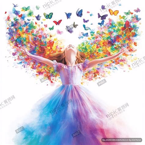 Ai创作图炫丽蝴蝶形象广告 唯美飘逸活力梦幻 蝶变绚丽海报 壁纸人形蝴蝶 蝴蝶美女手绘 蜕变蝶变炫丽海报 轻盈飞舞海报广告挂画 翅膀天使蜕变蝶变 美丽蝶变蜕变设计 放飞梦想女人自信爱 班蝴蝶
