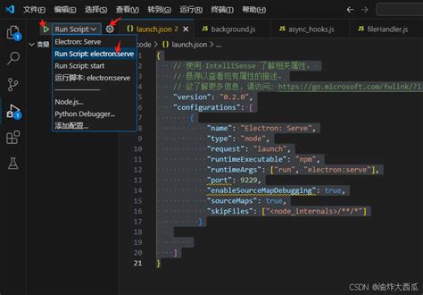 Vscode Electronserve调试主进程vscode 调试electron Csdn博客
