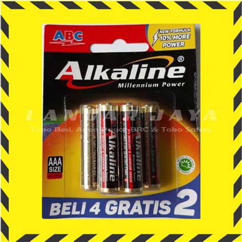 Jual Batu Baterai Baterai Batere Baterai Abc Alkaline Aa Bonus Type V Kab
