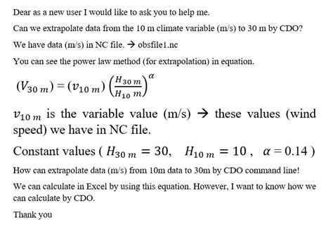 Netcdf How Can We Extrapolate Data From The 10 M Climate Variable M