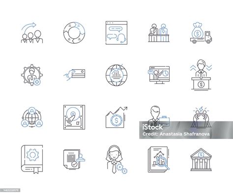 주식과 채권은 아이콘 모음을 설명합니다 주식 채권 투자 증권 주식 부채 시장 벡터 및 일러스트레이션 개념 세트 교환 거래 브로커