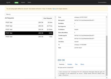 Twilio Whatsapp Sandbox Does Not Automate Replies Stack Overflow
