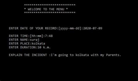 Personal Diary Management System Project In C C With Source Code And