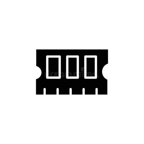 Memory Ram Icon Web Design In Vector Stock Vector Illustration Of