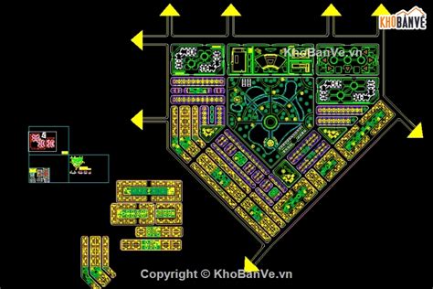 File Sketchup Quy Hoạch Đơn Vị Ở File Cad Kiến Trúc Nhà Cad Quy
