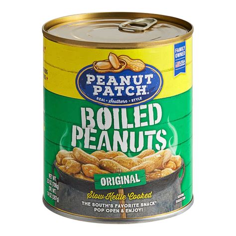 Peanut Patch Original Boiled Peanuts 25 Oz Can 12case