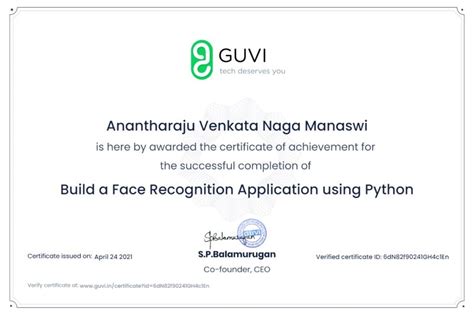 Manaswi Anantharaju On Linkedin Guvi Python Machinelearning Ai