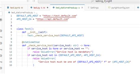 valid staticmethod causes warning · issue 4844 · microsoft pylance