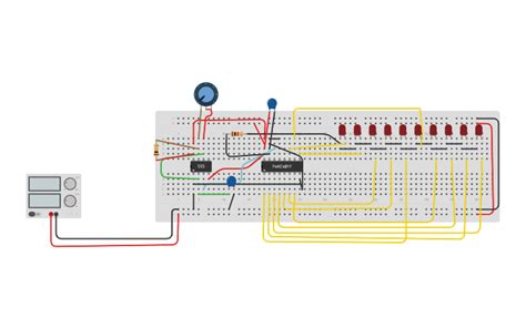 Circuit Design 10 Sequential Tinkercad
