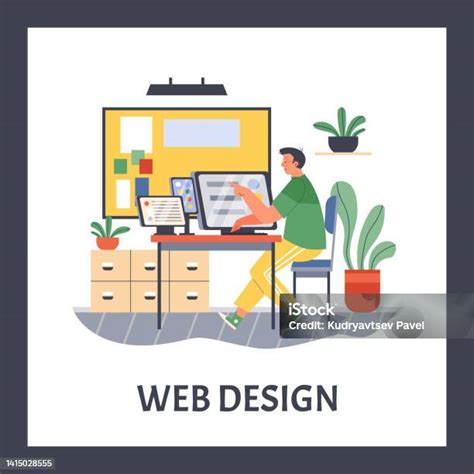 디자이너 플랫 벡터 일러스트레이션이 있는 웹 디자인 배너 또는 포스터 템플릿 가정 생활에 대한 스톡 벡터 아트 및 기타 이미지