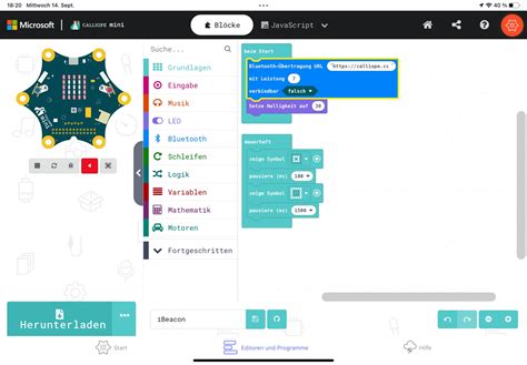 Bluetooth Beacons Mit Calliope Fragen Zu Makecodepxt Calliope