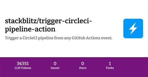 Github Stackblitztrigger Circleci Pipeline Action Llm Context