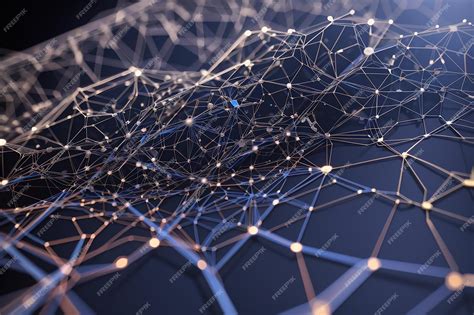 Premium Ai Image A Complex Network Of Interlocking Lines And Grids