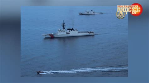 တောင်တရုတ်ပင်လယ်မှာ အမေရိကန်နဲ့ ဖိလစ်ပိုင် ပူးပေါင်း စစ်ရေးလေ့ကျင့် Peoples Spring Youtube