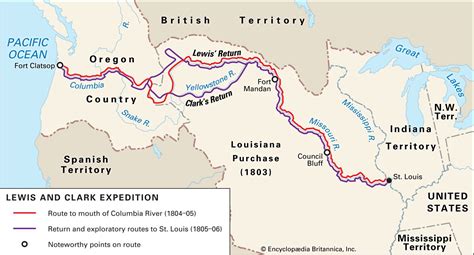 Lewis And Clark Expedition Summary History Members Facts And Map