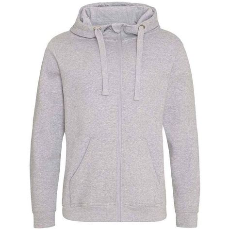 Sweat À Capuche Just Hoods Graduate Adulte Gris Chiné Awdis Decathlon