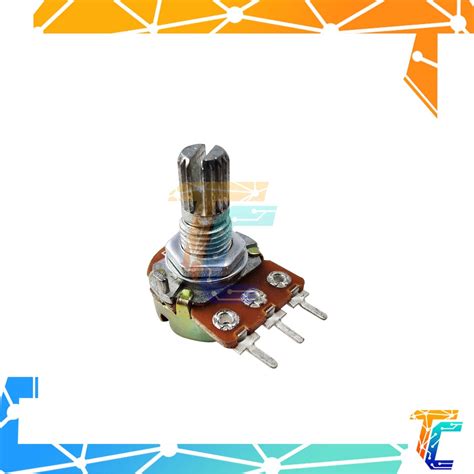 10k Ohm Ohms 3 Terminal Linear Taper Rotary Potentiometer B10k 103 For Arduino Stereo Mono