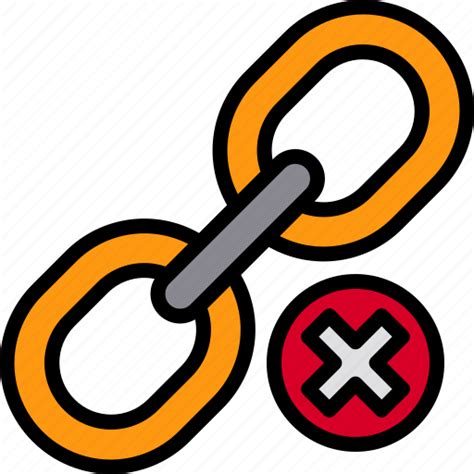 Delete Link Hyperlink Communication Deal Icon Download On Iconfinder