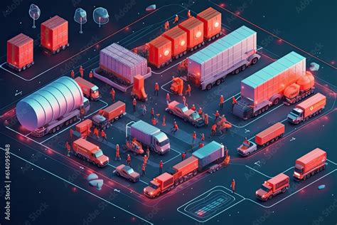 Ai Powered Logistics System Optimizing Route Planning Resource Allocation And Delivery
