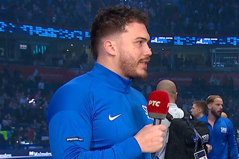 Evo šta Je Nemanja Vico Rekao Nakon Pobede Nad Italijom Sportal Rs